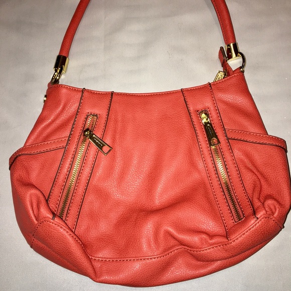 Liz Claiborne | Bags | Liz Claiborne Villager Purse In Coral | Poshmark